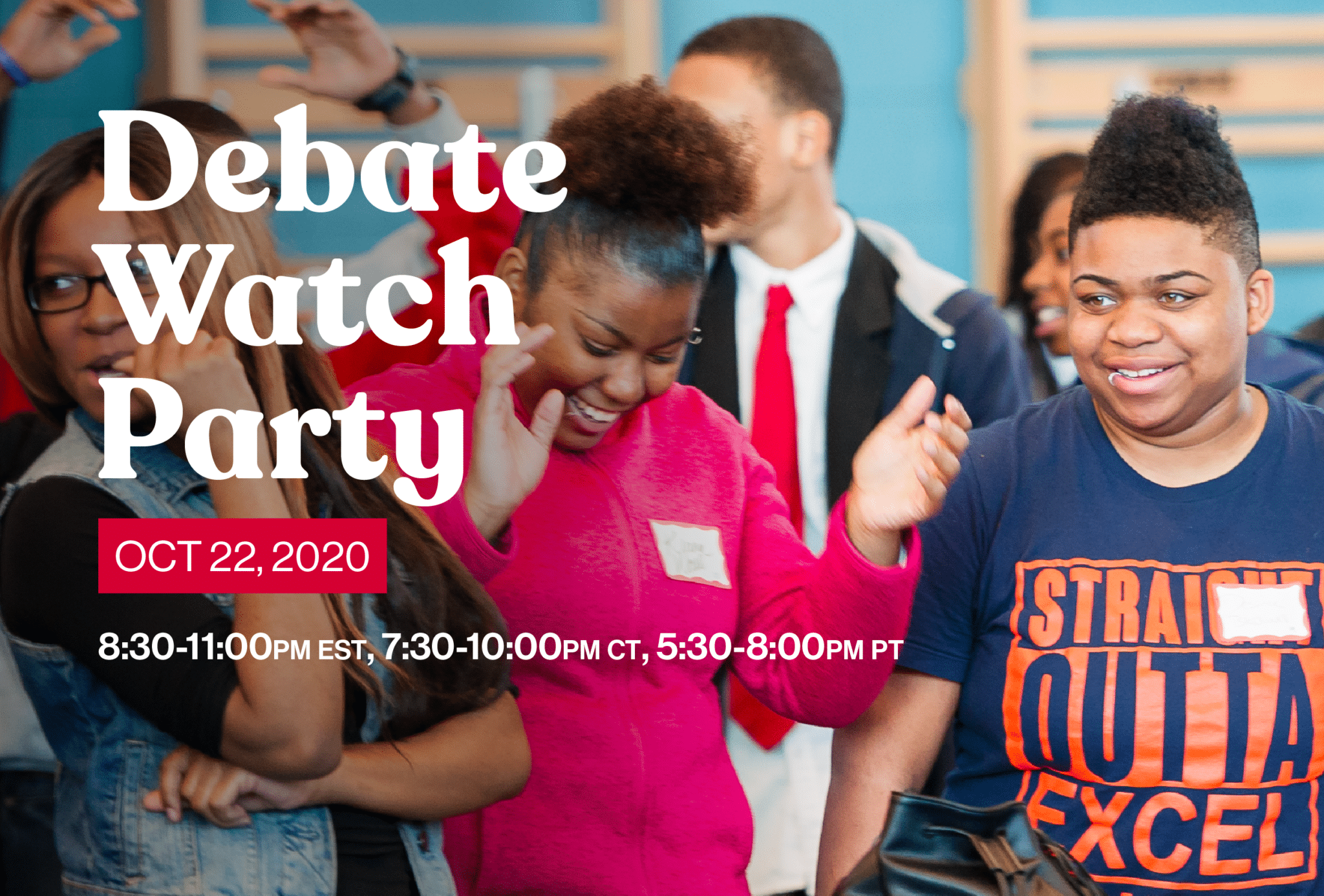 Debate Watch Party | Mikva Challenge